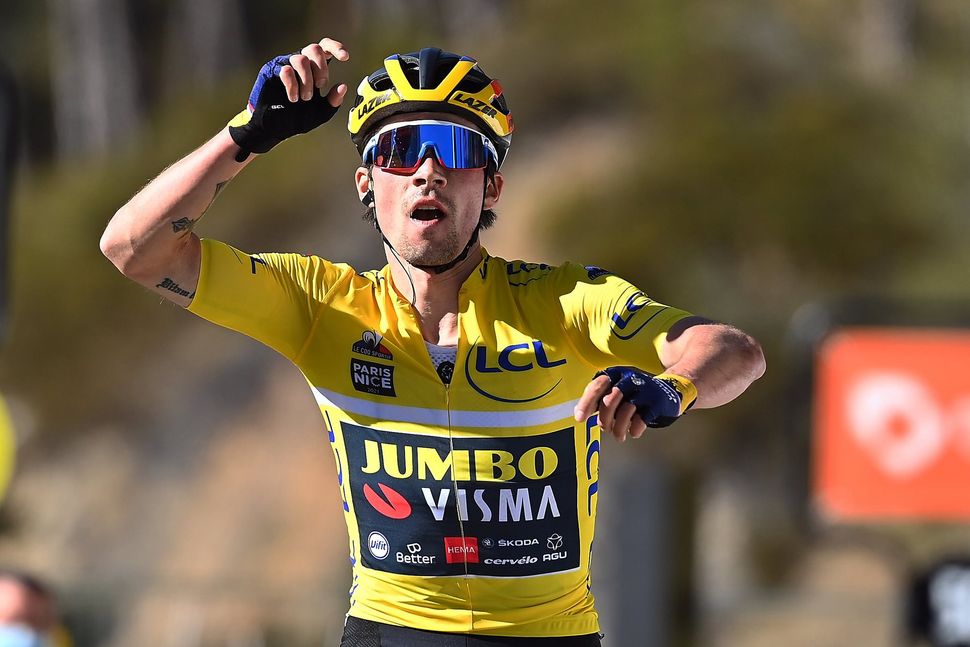 Paris-Nice: Primoz Roglic wins stage 7 atop Valdeblore La Colmiane ...