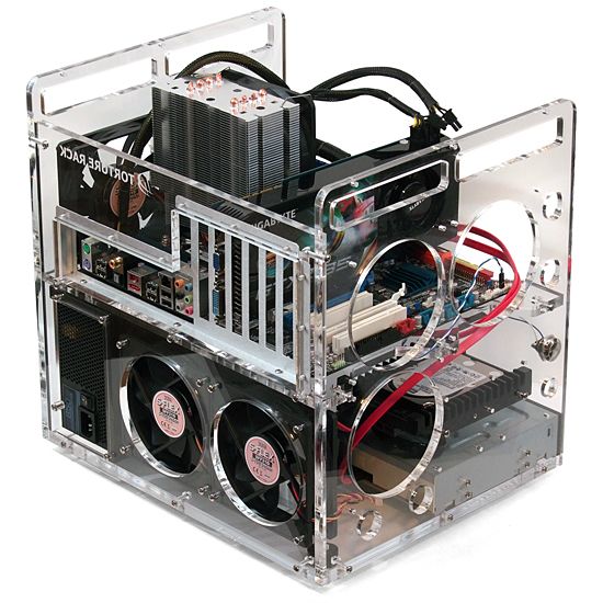Danger Den Torture Rack - Cage Match: Four Open-Air ATX Chassis | Tom's ...