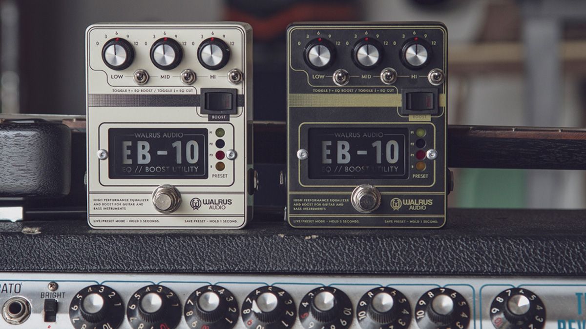 Walrus Audio launches the EB-10 preamp, EQ and boost pedal | MusicRadar