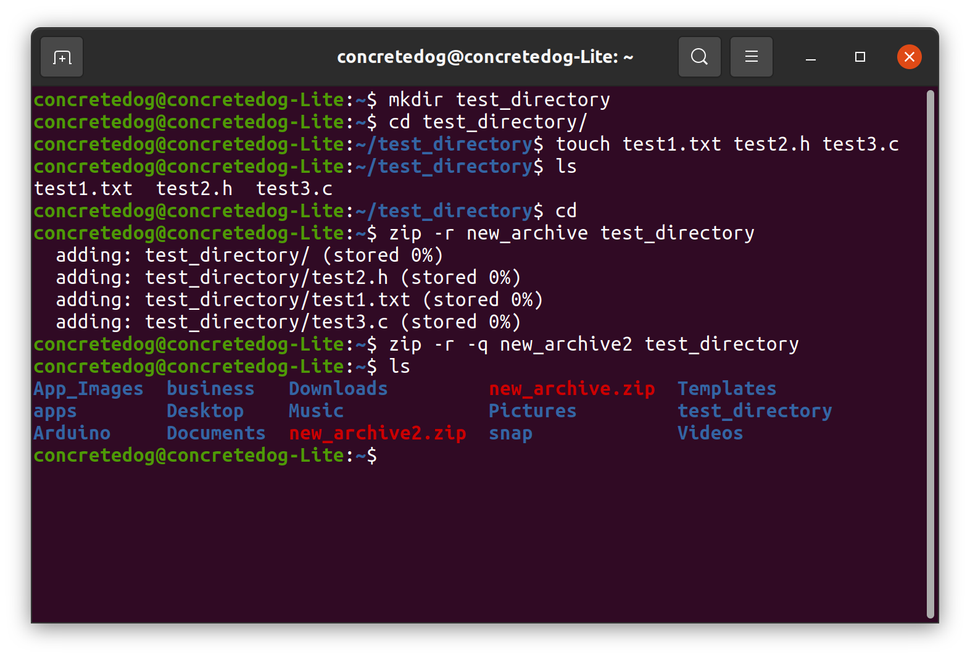 How To Zip Files in the Linux Terminal | Tom's Hardware