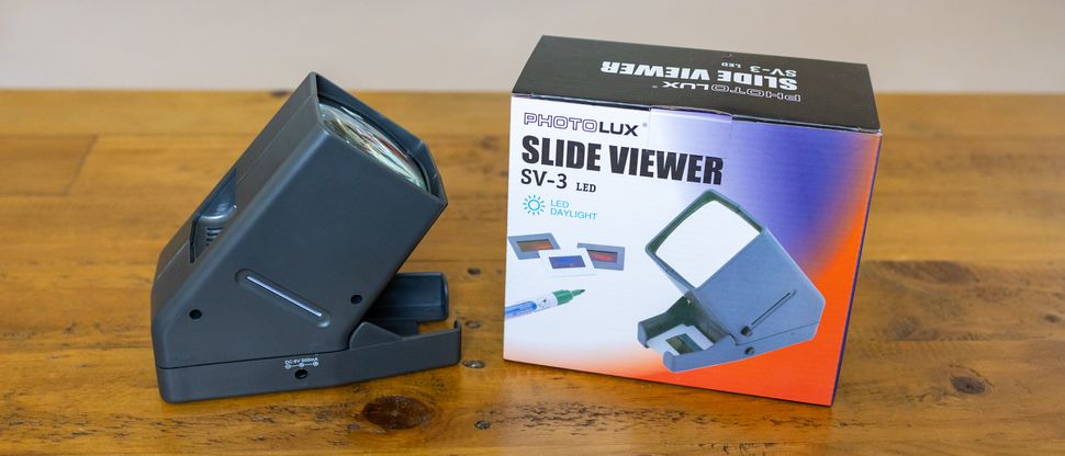 Photolux SV-3 LED slide viewer review | Digital Camera World