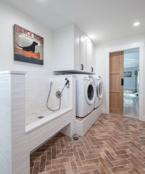 How to design a dog shower in a utility room | Homebuilding