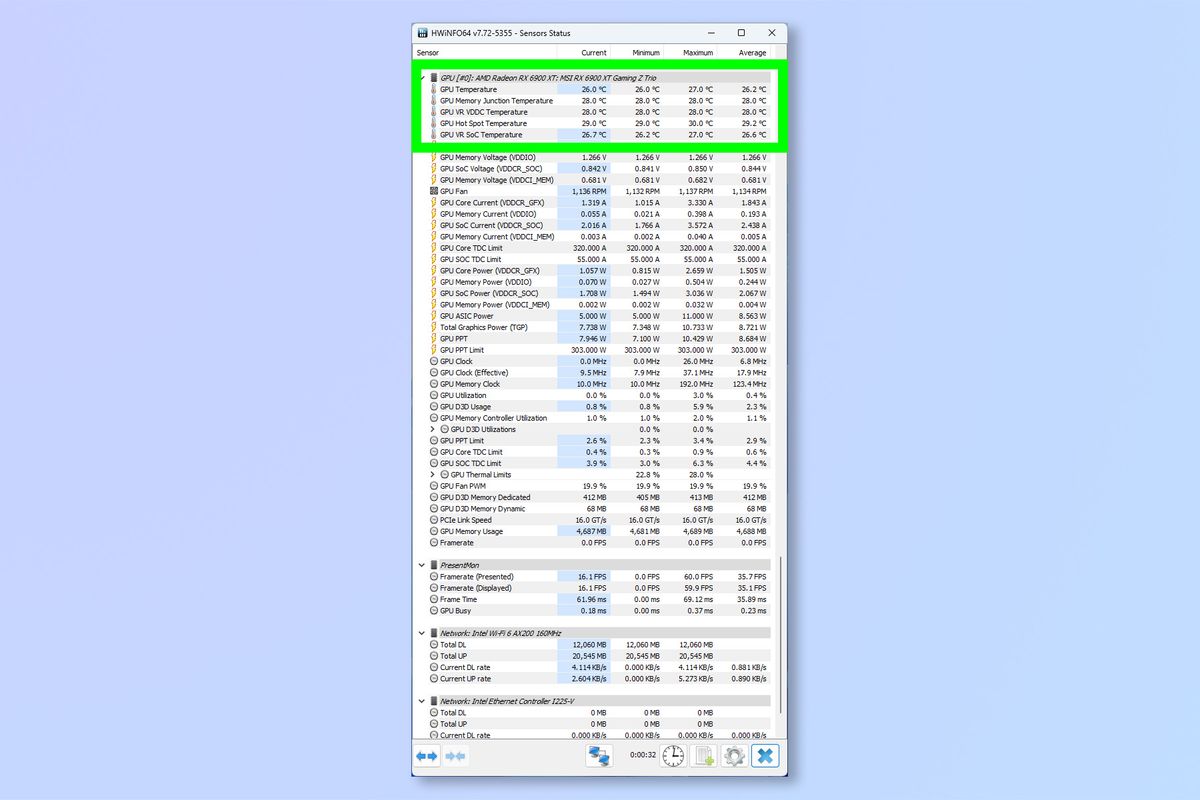 How to check your GPU temperature in Windows 11 | Tom's Guide