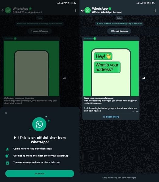 WhatsApp rolls out an official chat thread for updates, tips, and more ...