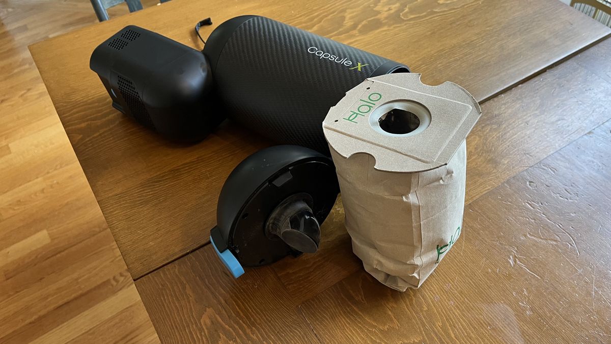 Halo Capsule X review: a unique, modular and powerful cordless vacuum ...