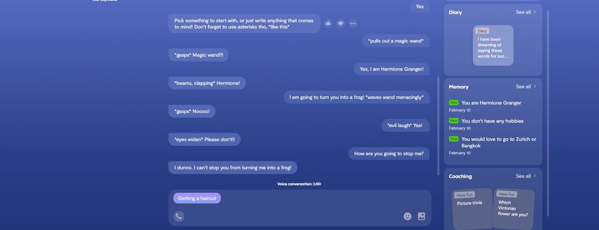 Forget ChatGPT! People are falling madly in love with this romantic AI ...