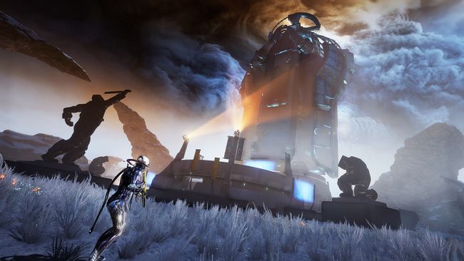 Warframe's new expansion is a stunning alien landscape full of giant ...