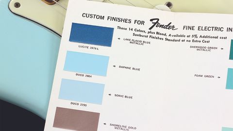 The Story of Fender's Custom Color Guitars | GuitarPlayer