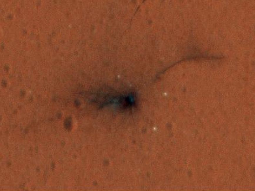 See the 1st Color Photos of Europe Mars Lander's Crash Site | Space