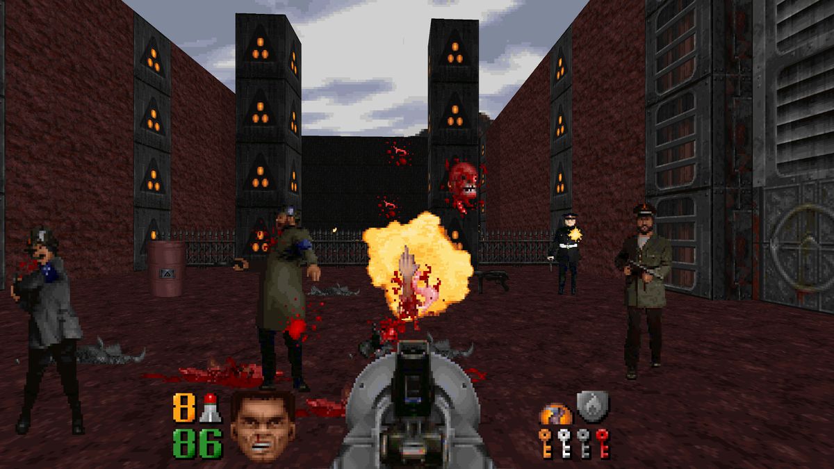 The Rise of the Triad: Ludicrous Edition remaster has an optional HUD ...