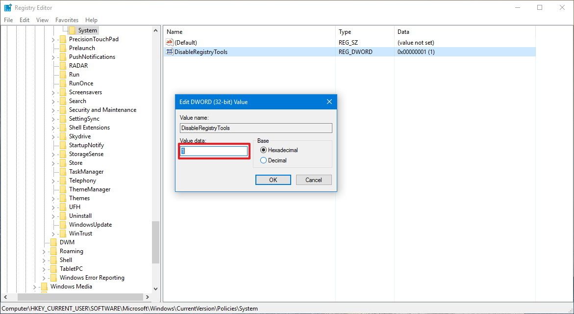 How to block access to Windows 10's Registry | Windows Central