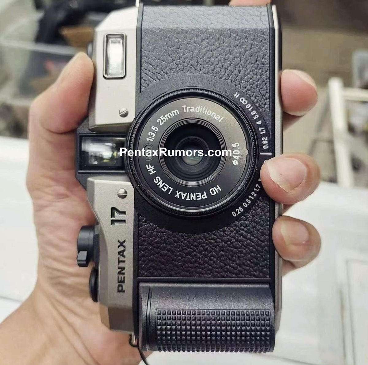 Pentax's new film camera is called the Pentax 17 – and these leaked images confirm key details ...