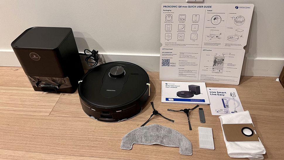 Proscenic Q8 Max robot vacuum review | TechRadar
