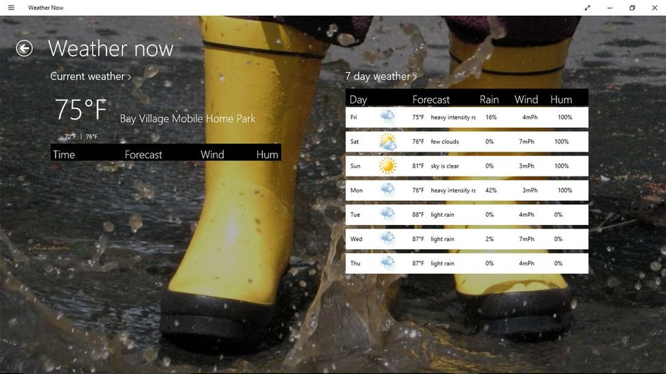 Top Rated Weather Apps for Windows 10 | Windows Central