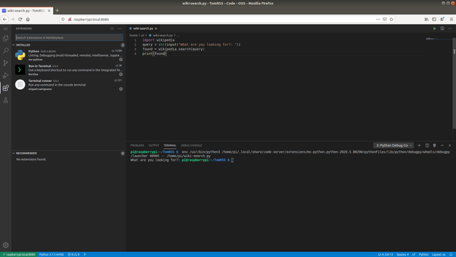 How to Program Raspberry Pi Remotely Using a Browser | Tom's Hardware