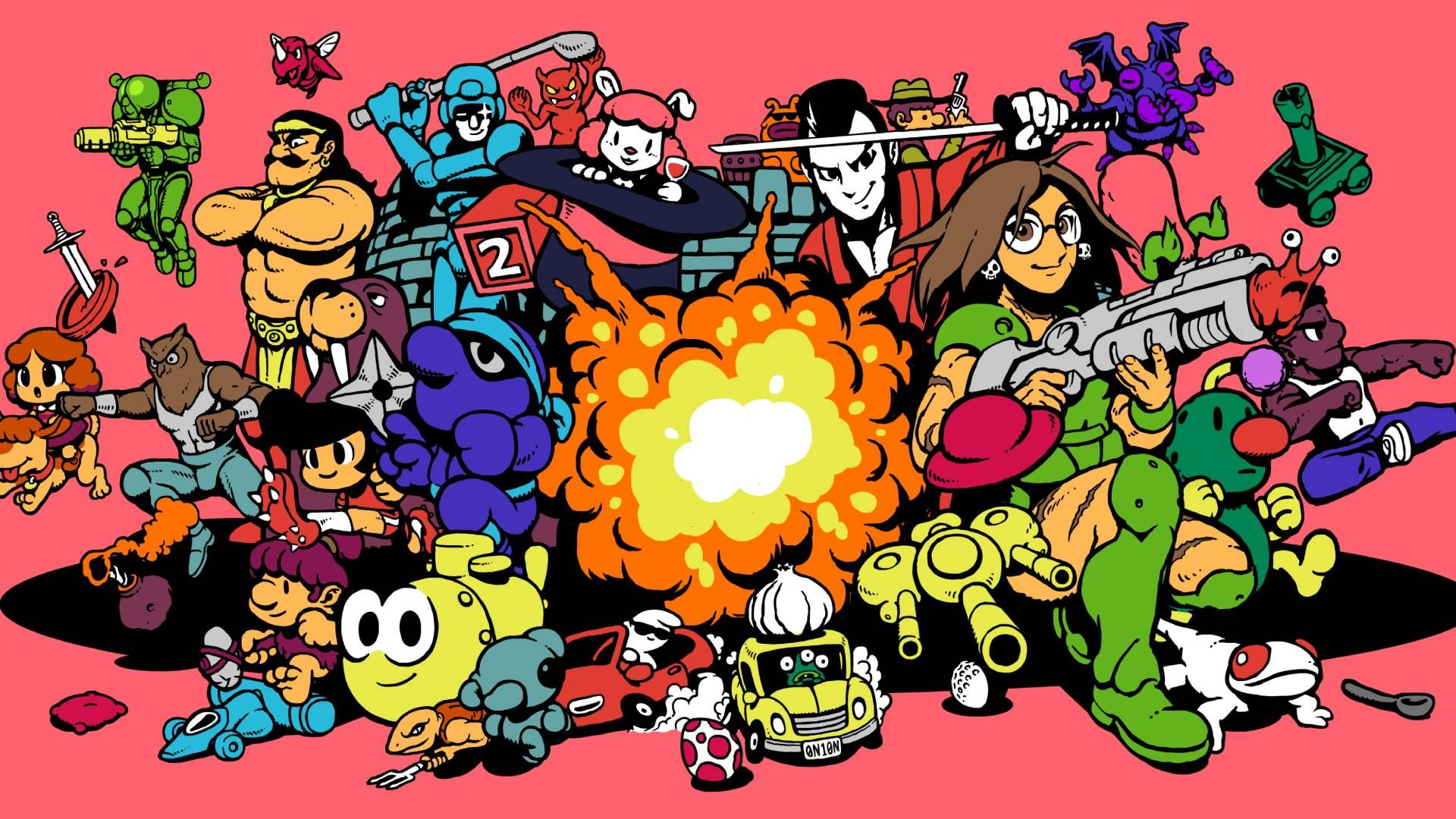 I played 5 indie games in 10 minutes in this NES-inspired array of fake ...