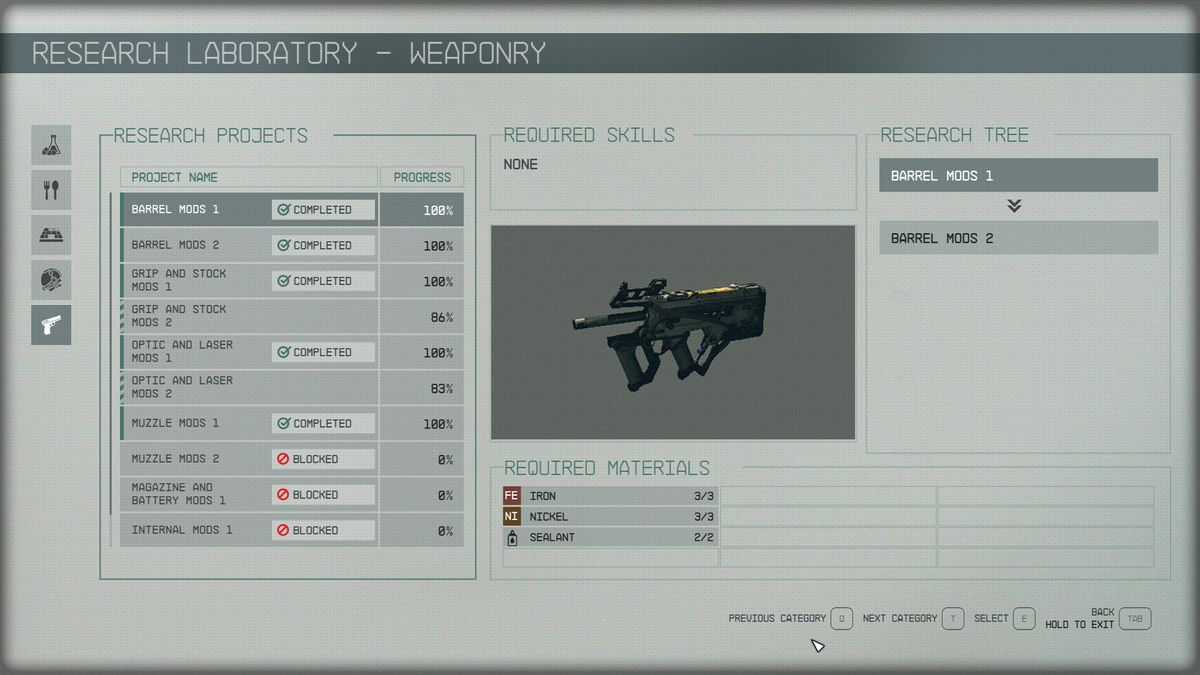 Starfield crafting and research: How to unlock and make new items | PC ...