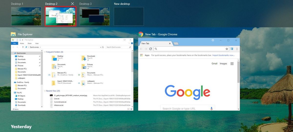 How to use Task View features on Windows 10 | Windows Central