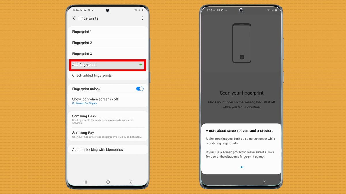 How to add a fingerprint scan to the Galaxy S20 | Tom's Guide