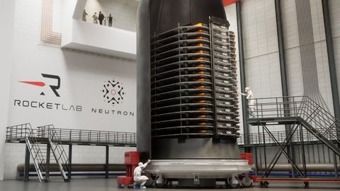 Rocket Lab unveils plan to land Neutron rockets at sea, 1st launch in ...