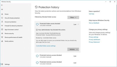 How to enable Controlled folder access to protect data from ransomware on Windows 10 | Windows ...