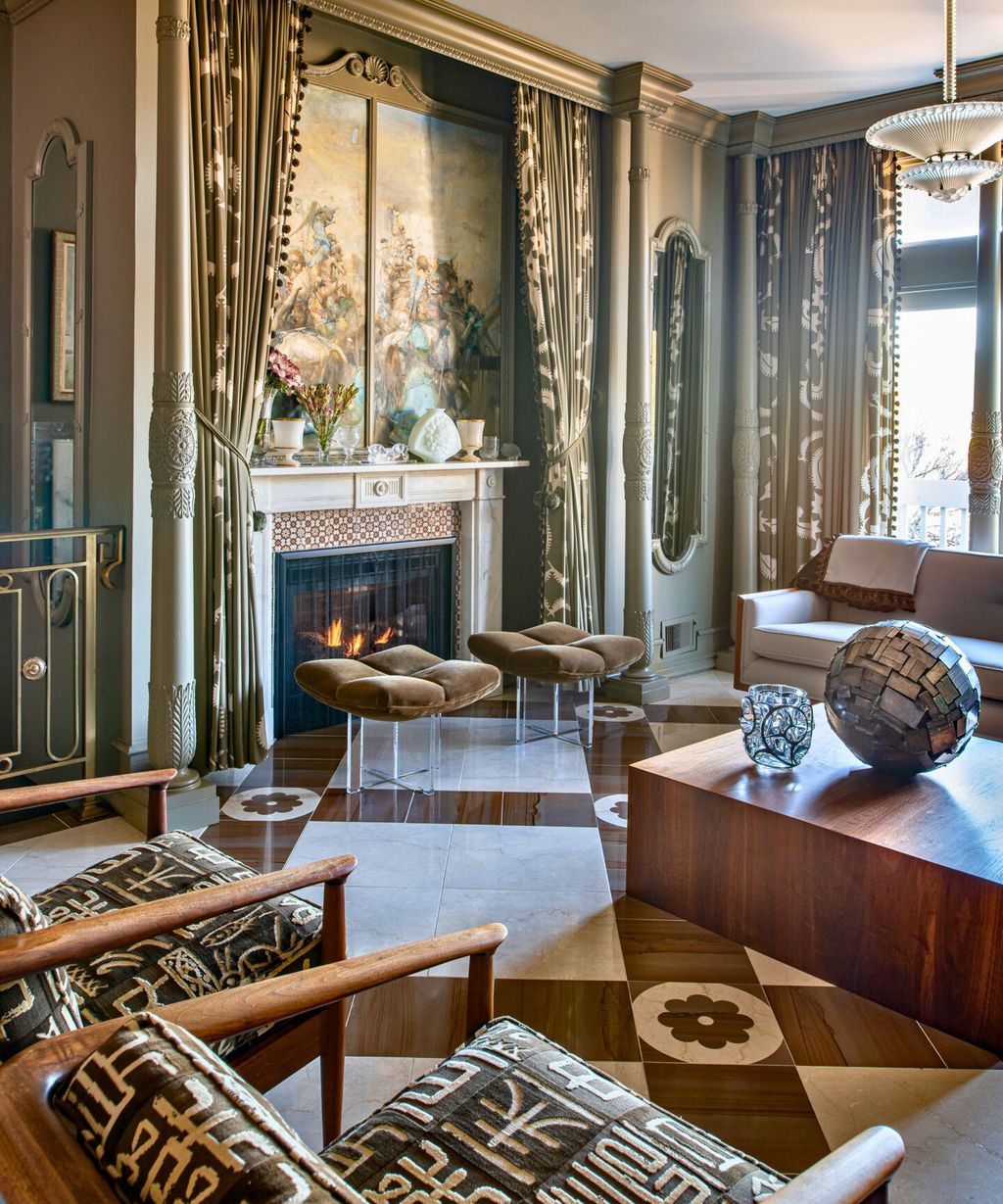 Curated maximalism in interior design with art at the heart | Homes and ...