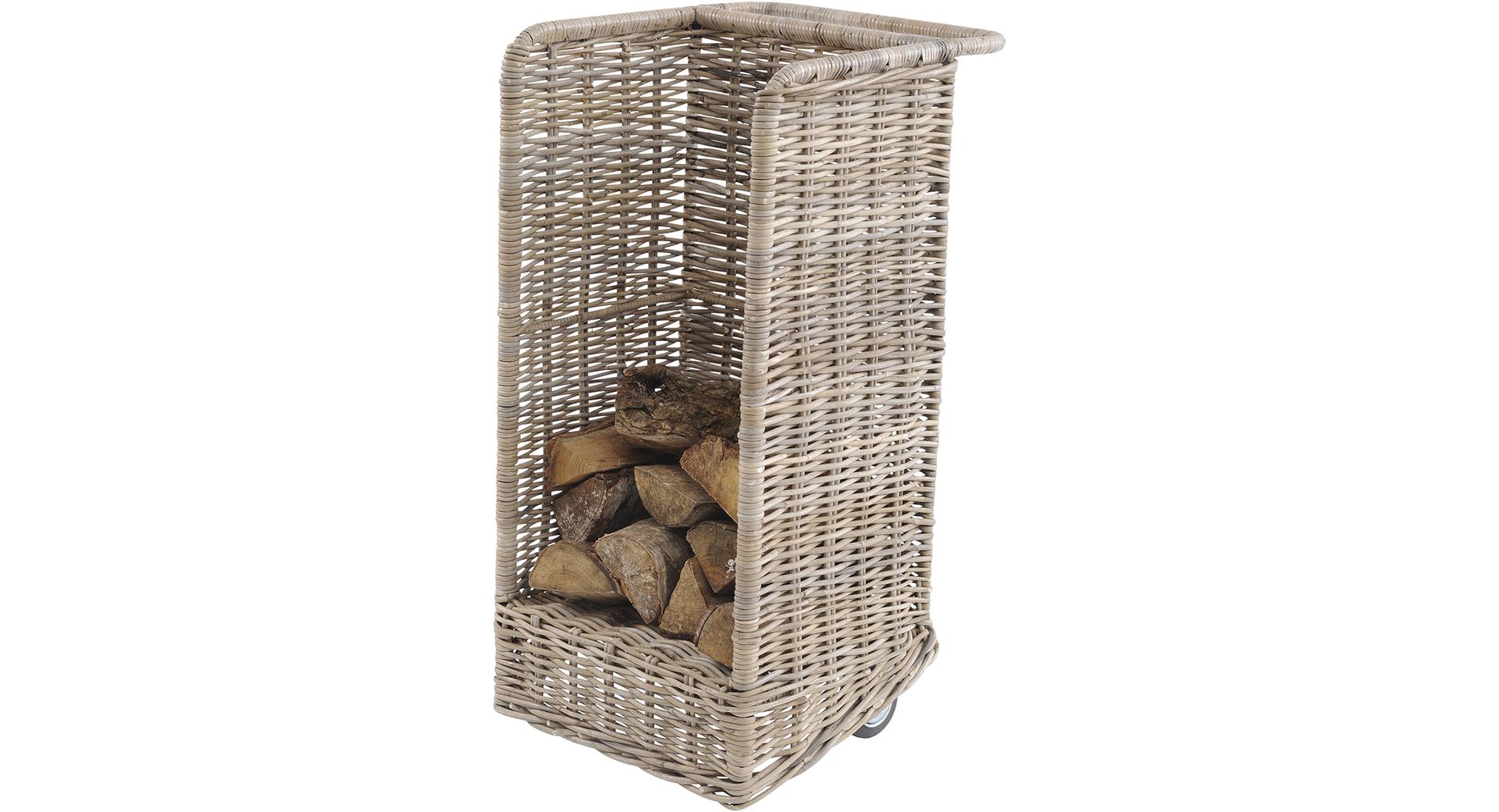 12 beautiful log baskets to set off your fireplace or stove | Country Life