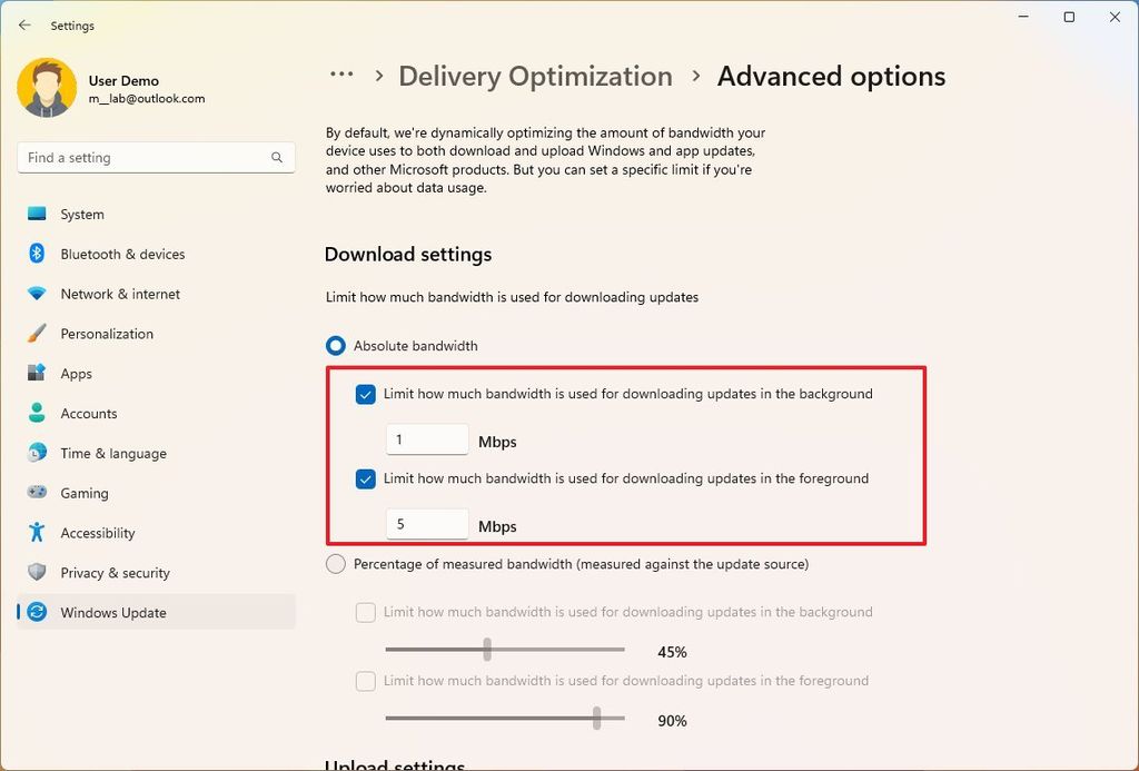 How to restrict bandwidth for updates on Windows 11 | Windows Central