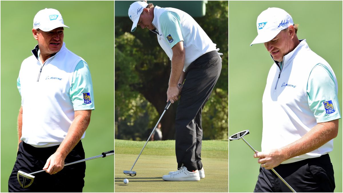 Masters highlights: Ernie Els takes six putts from three feet at ...