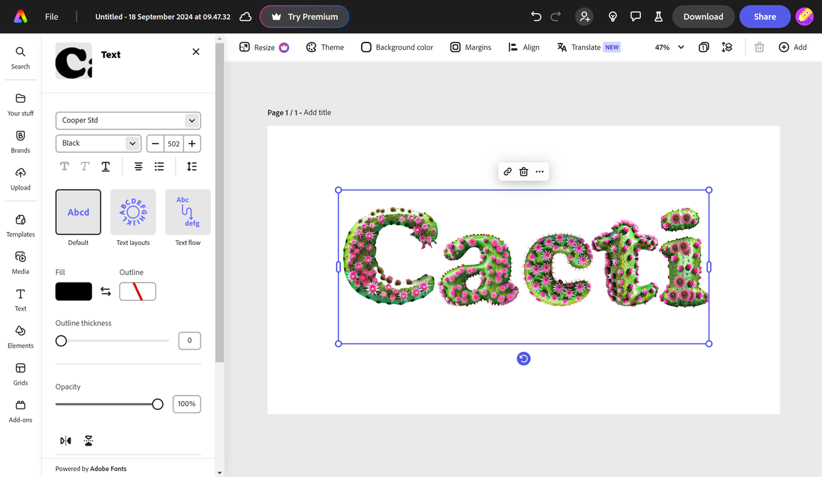 I tried Adobe's AI text generator, and it has real potential | Creative ...