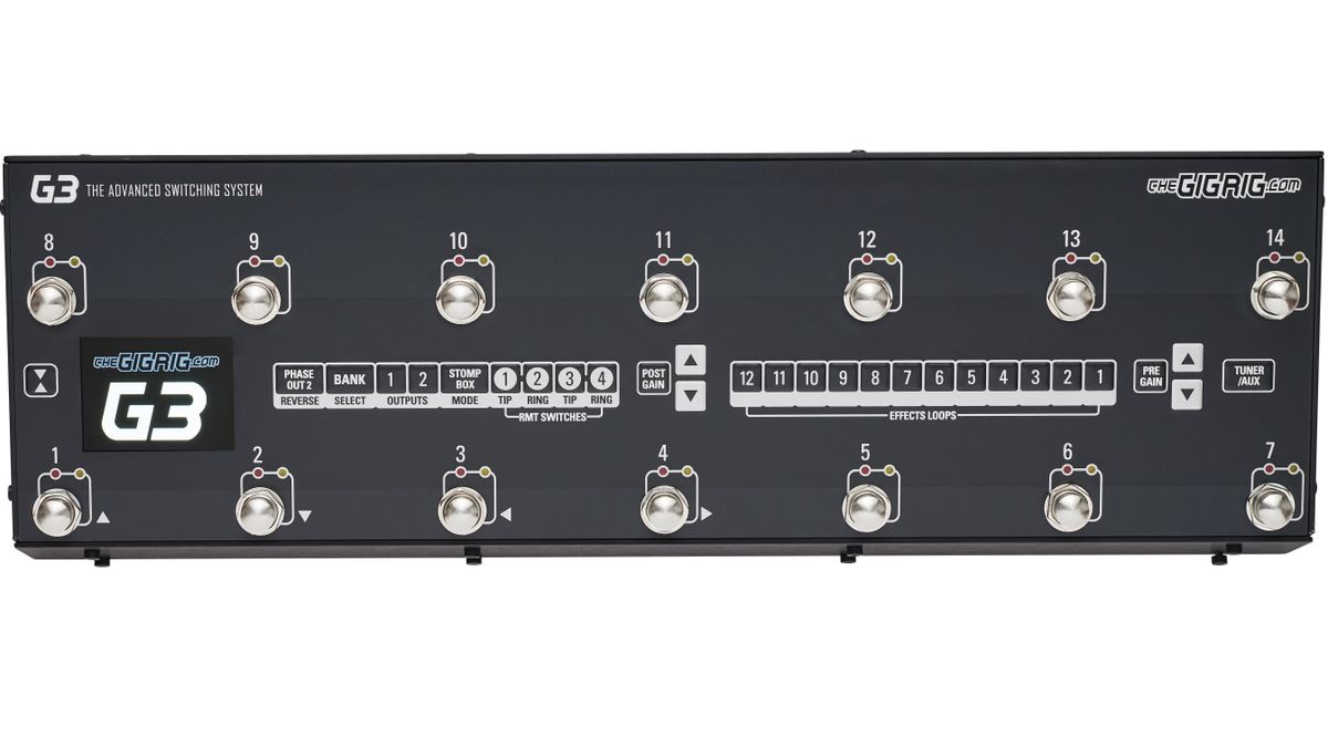 The GigRig raises the bar on effects pedal switching systems with the ...