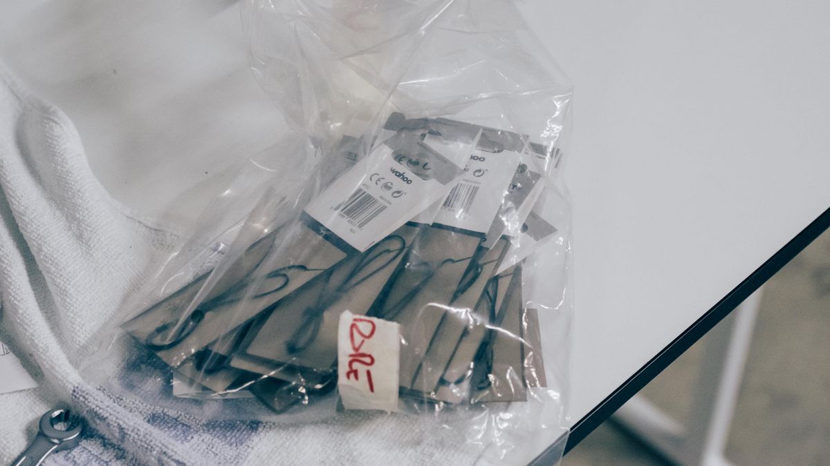 Behind the scenes at the UAE Team Emirates makeshift service course ...