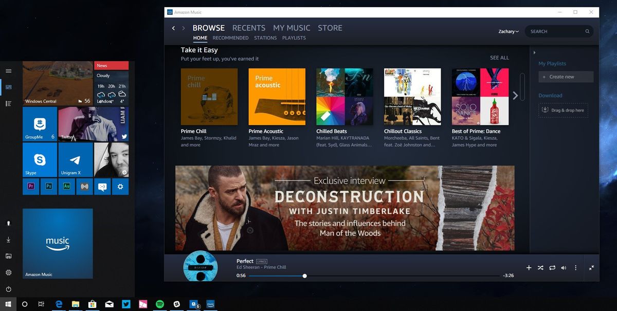 Amazon Music shows up in the Microsoft Store on Windows 10 | Windows ...