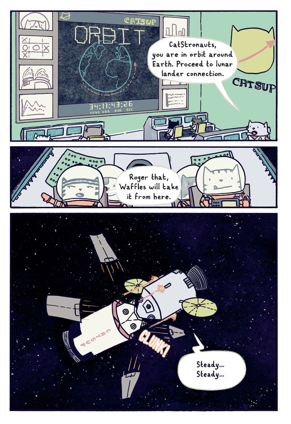 Space Cats Push the Furry Frontier in New 'CatStronauts' Book Series ...