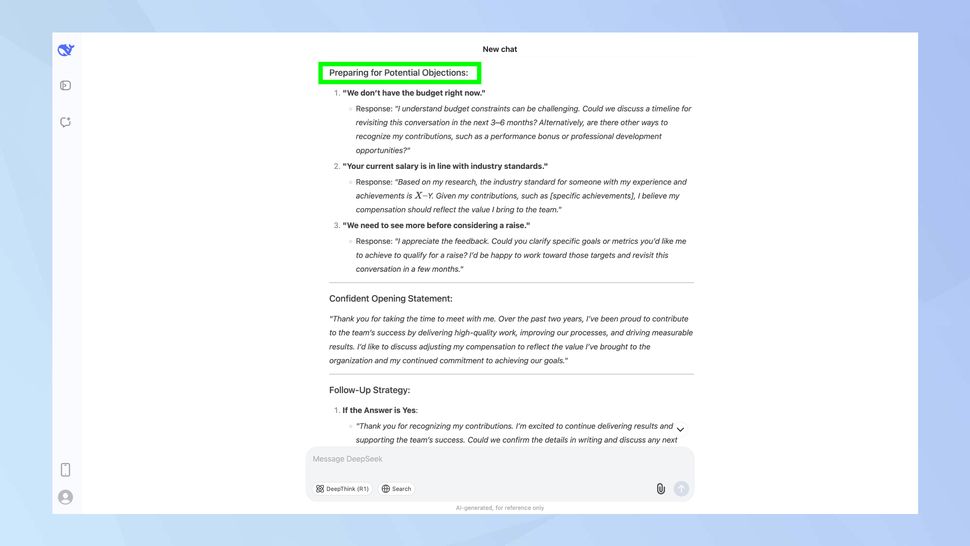 5 DeepSeek prompts to try first | Tom's Guide