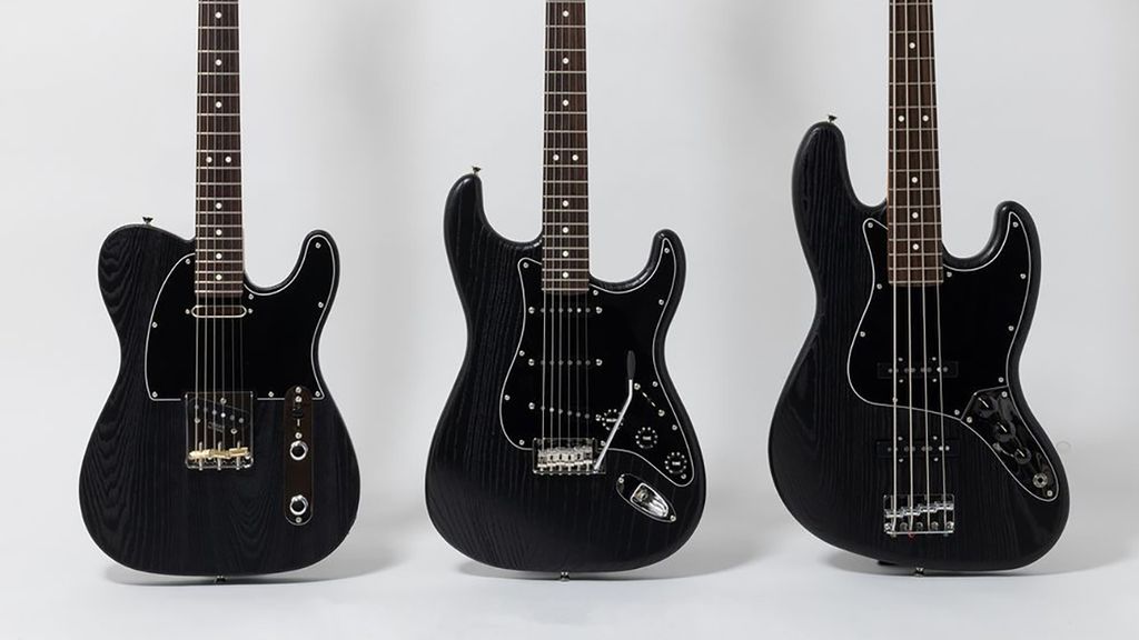Fender Japan debuts Black Sandblast Hybrid II guitars & basses | Guitar ...