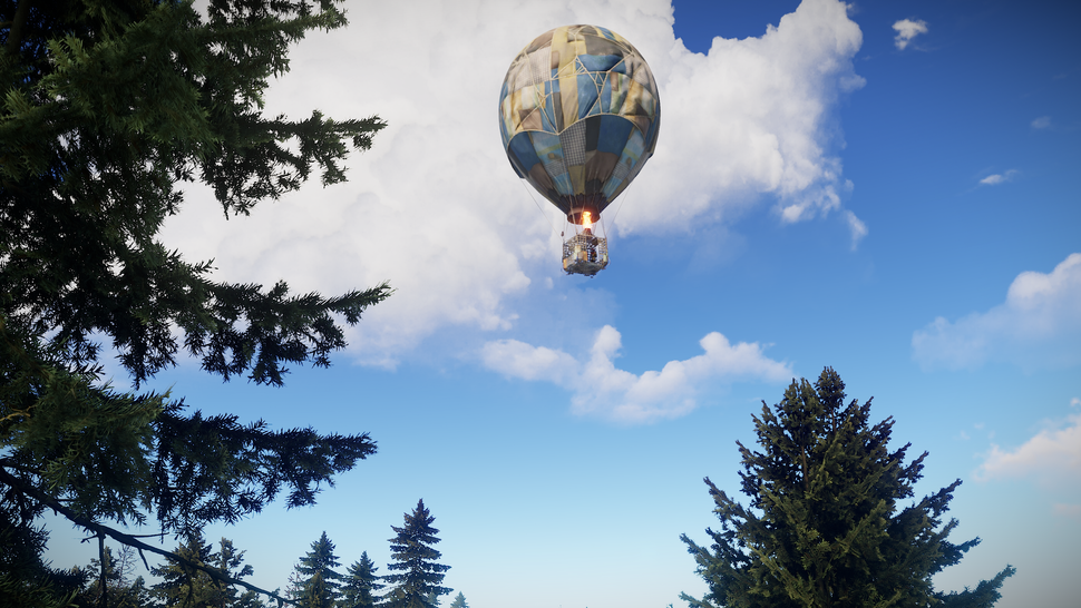 Rust now has hot air balloons and missiles that can shoot them down ...