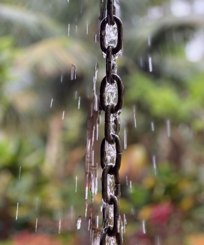 7 rain chain ideas that are stylish and sweet | Real Homes
