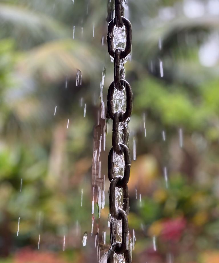 7 rain chain ideas that are stylish and sweet | Real Homes
