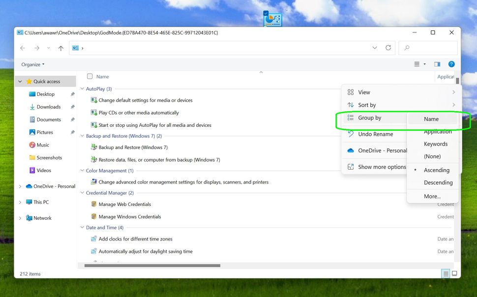 How to enable God Mode in Windows 10 | Tom's Guide