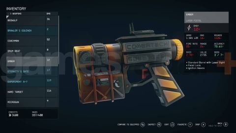 Starfield weapons, mods and damage types explained | GamesRadar+