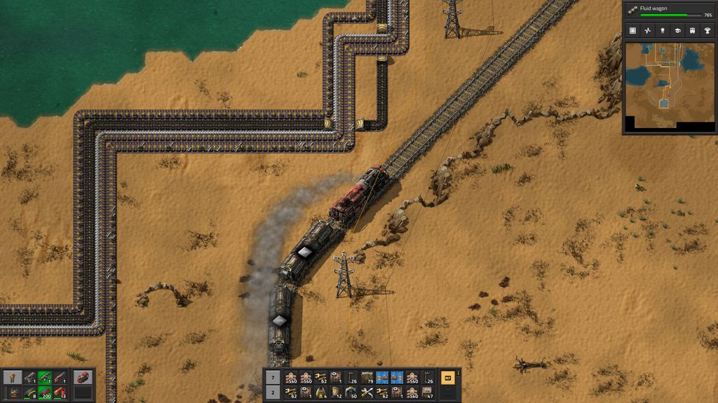 Factorio train station guide: How to build signals and stop signs | PC ...