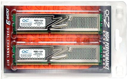OCZ PC3-10666 Platinum Edition - DDR3-1333 Speed and Latency Shootout ...