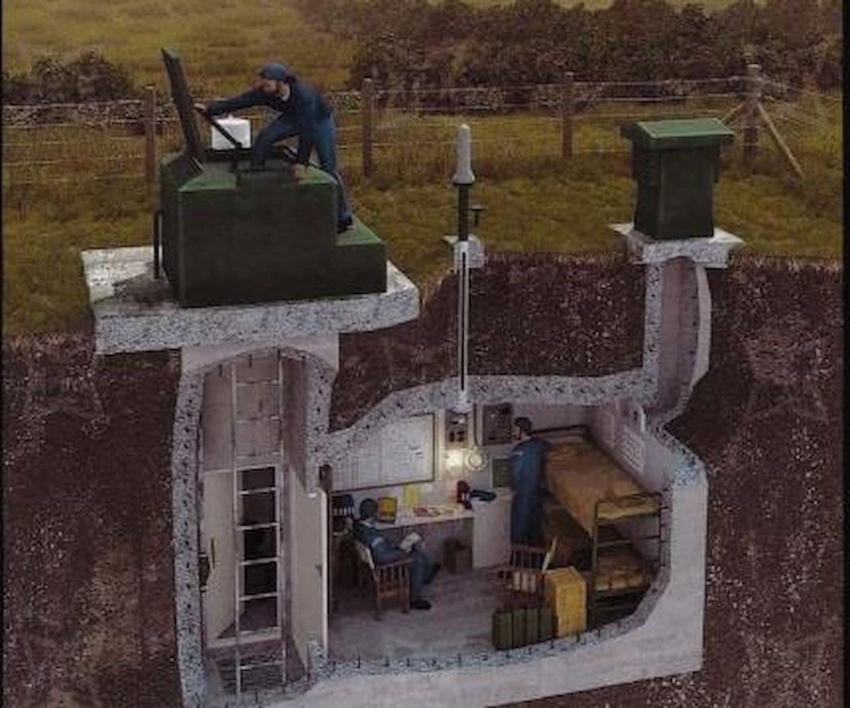 Take a look at this 1950s nuclear bunker as it goes up for auction for ...
