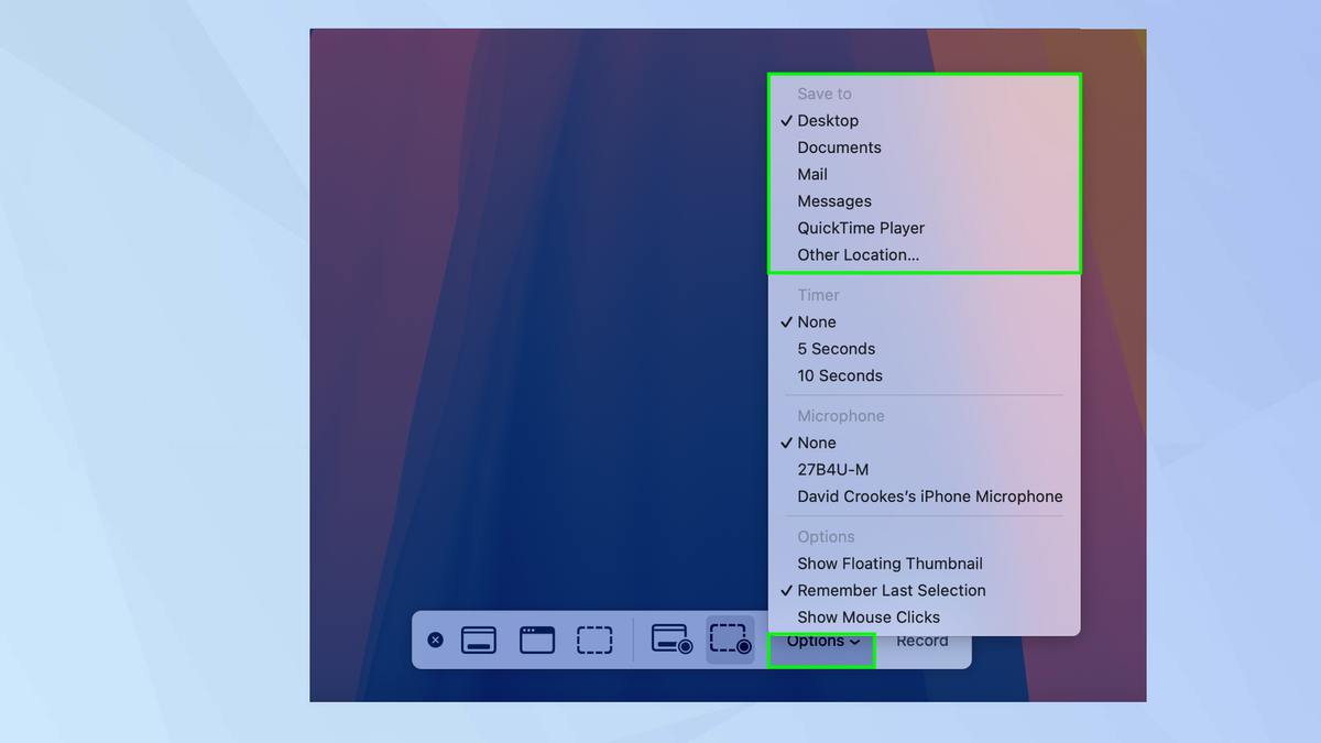 How to use your Mac's built-in screen recorder | Tom's Guide