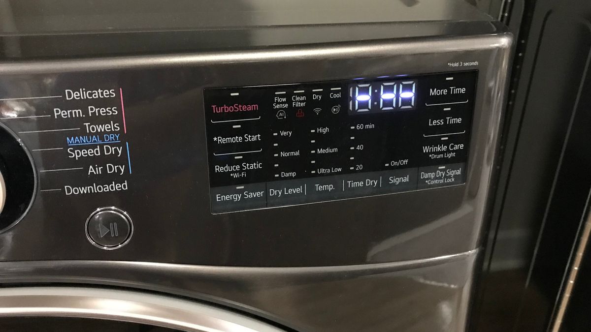 LG DLEX4000B 7.4 Cu. Ft. Stackable Smart Electric Dryer review | Top ...