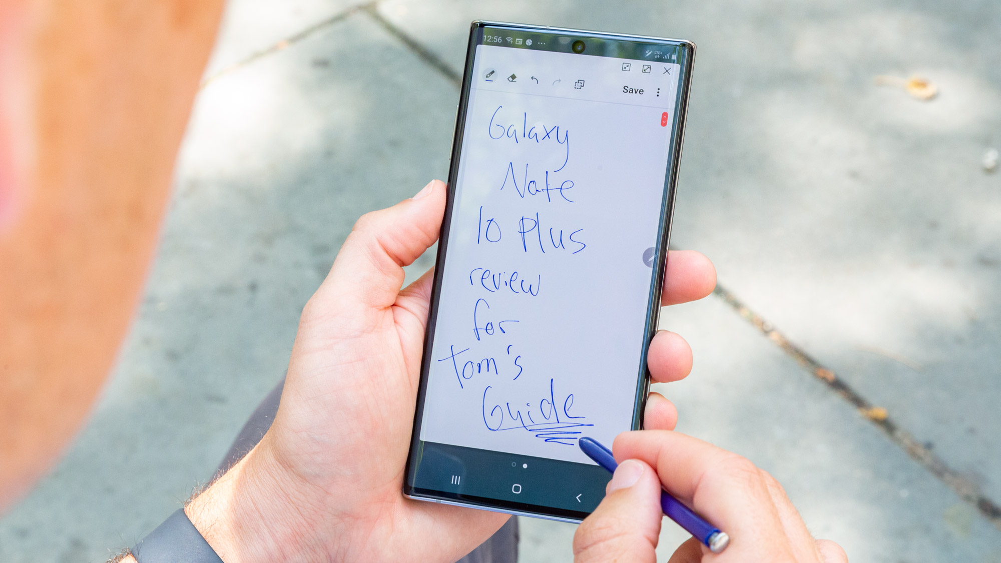 How To Transcribe And Export Written Notes On The Galaxy Note 10 Tom 