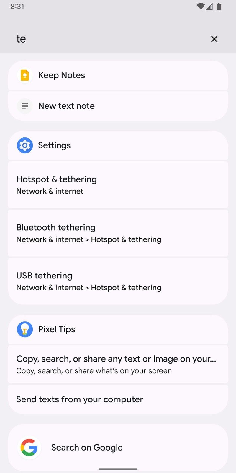 How to use local app search in Android 12 | Android Central