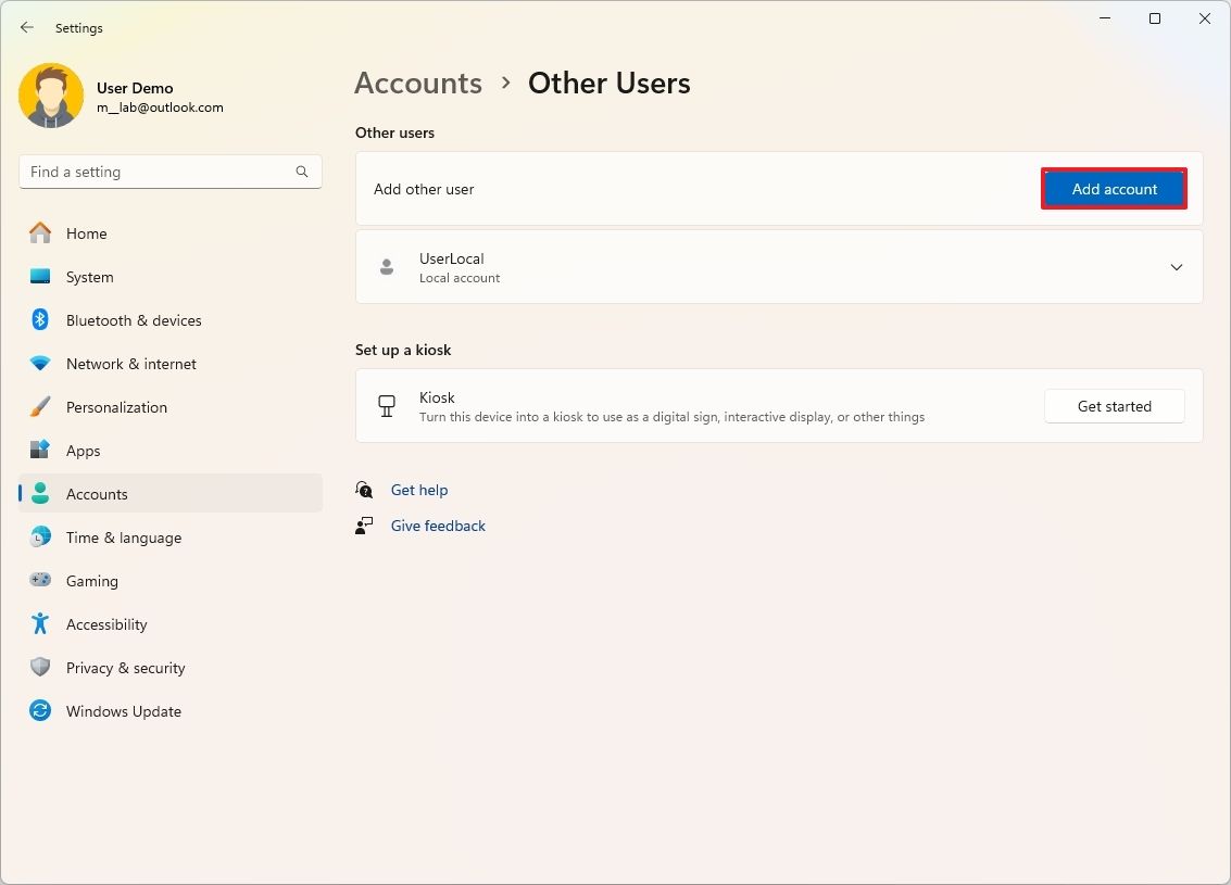 How to set up a guest account to safely share a Windows 11 PC | Windows ...