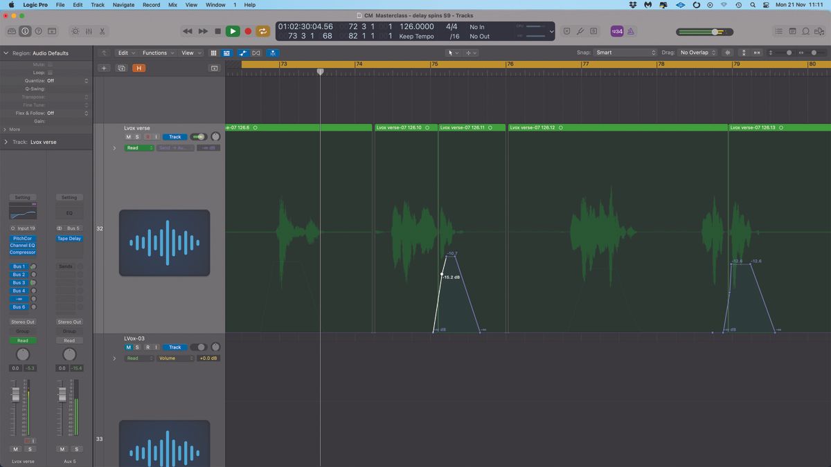 How to create stereo spin delays in Logic Pro | MusicRadar